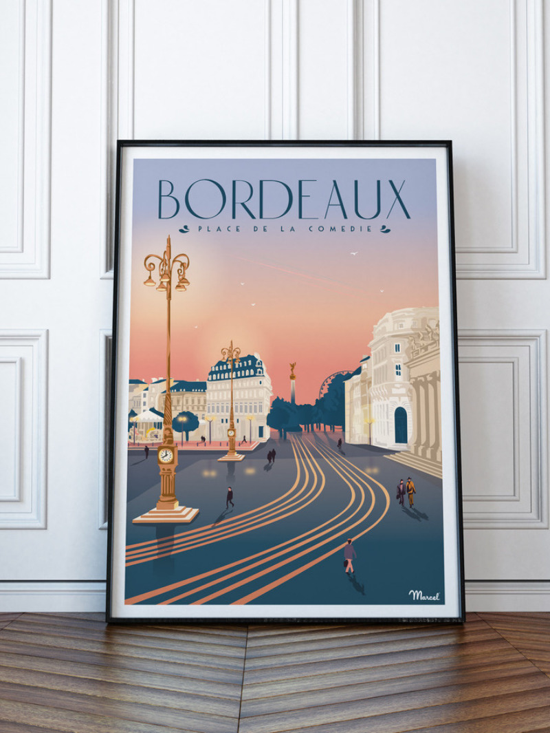 Marcel Travel Posters | Galeries Lafayette Paris Haussmann