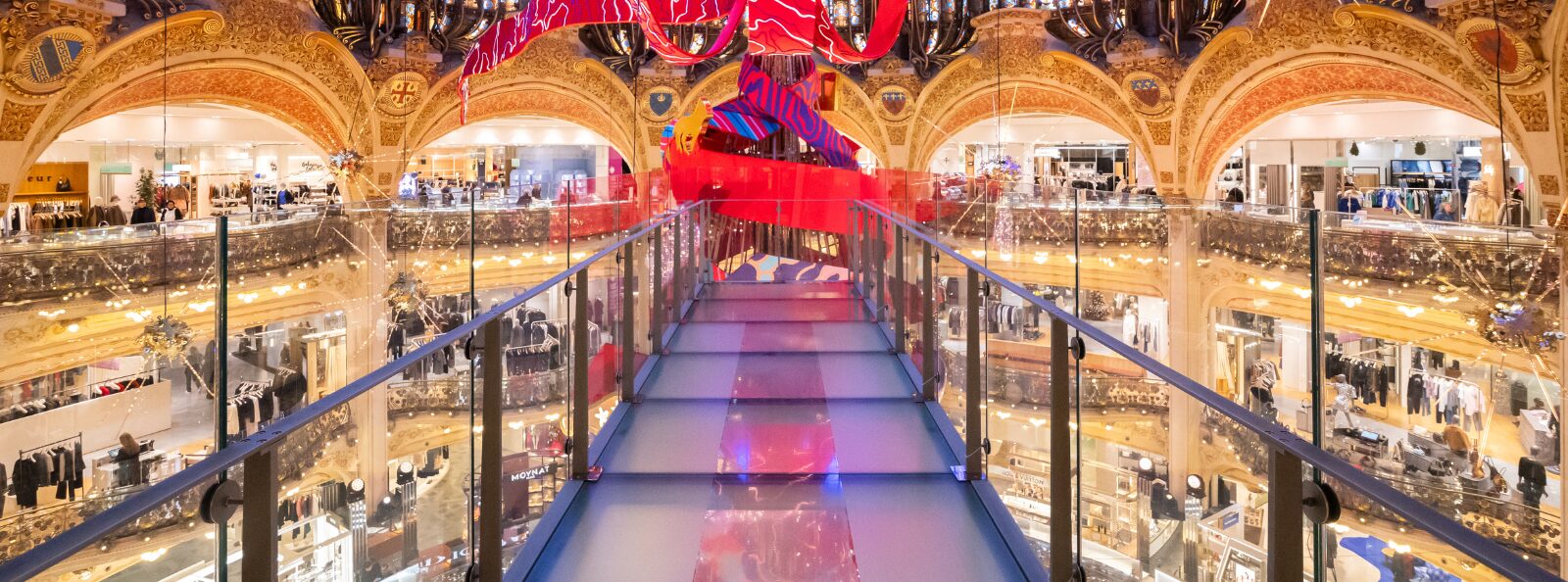 Le Glasswalk | Galeries Lafayette Paris Haussmann