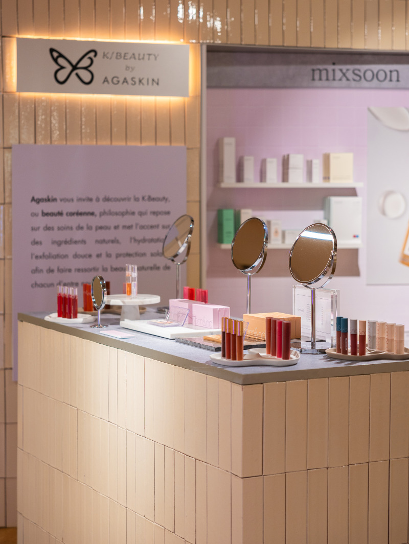 La K-beauty s'installe à la Wellness Galerie ! - Galeries Lafayette ...