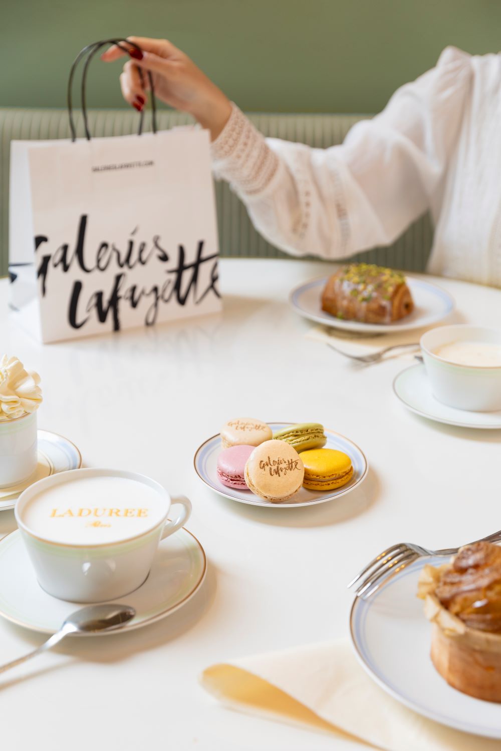 The Ladurée Tea Room - Galeries Lafayette Paris Haussmann
